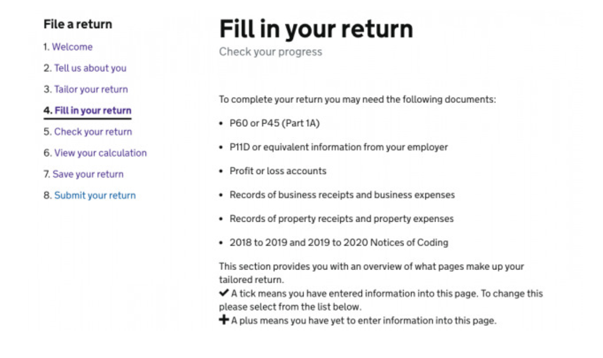 Beginners Guide to Completing Your Tax Return Online