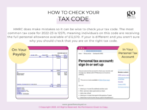 Understanding Your HMRC Tax Code
